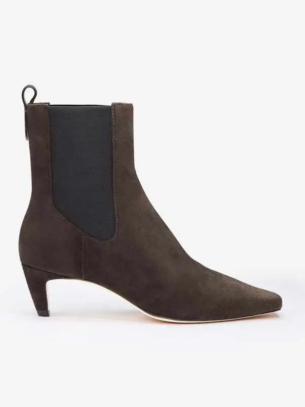 REFORMATION Roberta Ankle Boot - Brown