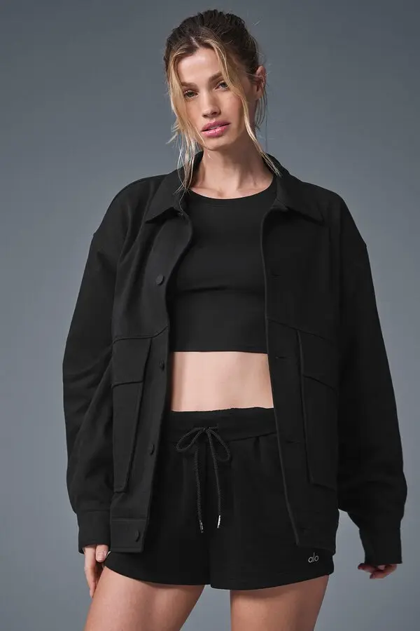 Alo Yoga One Up Cotton-blend Jacket