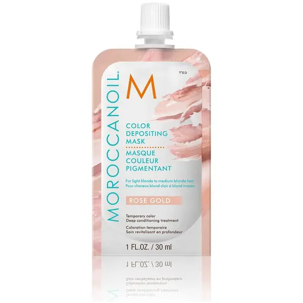 MOROCCANOIL® Color Depositing Mask 1 Oz - Rose Gold