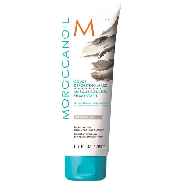MOROCCANOIL® Color Depositing Mask 6.7 Oz - Platinum