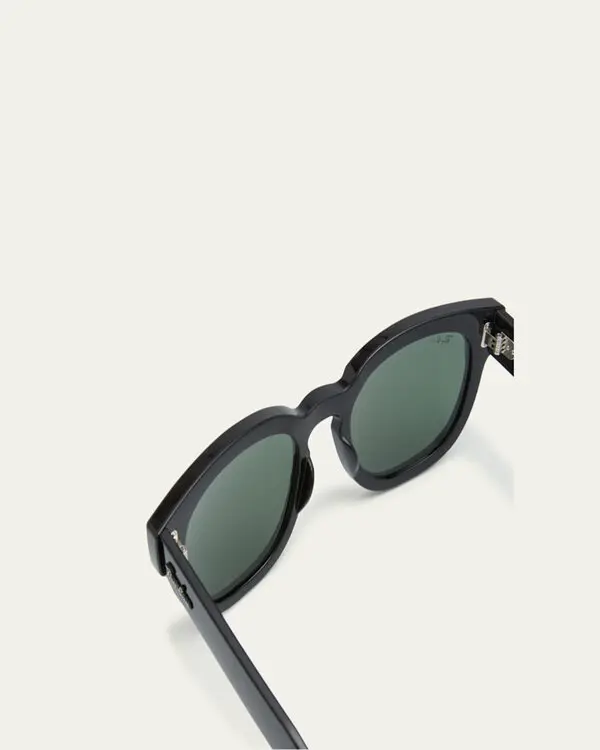 Ray-ban Mega Hawkeye Square Sunglasses - Black