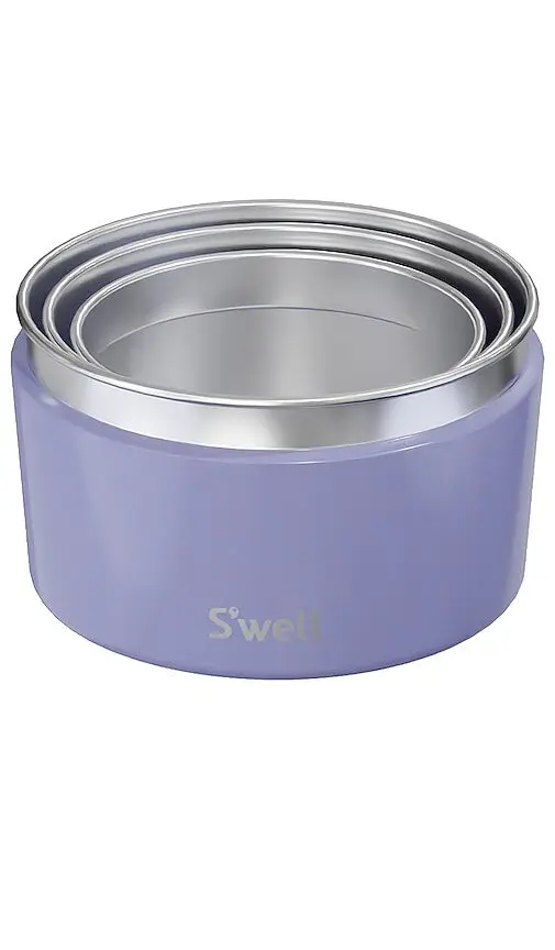 S'WELL 6pc Canister Set In Lavender