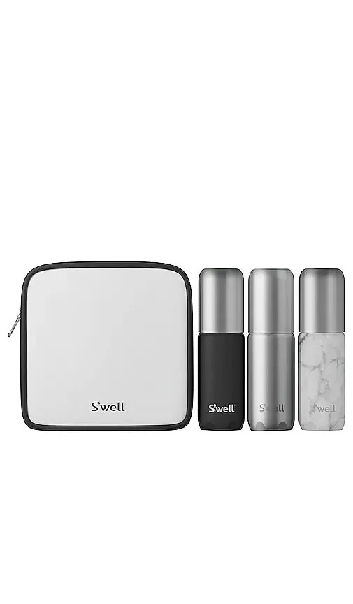 S'WELL Travel Bottle Set In Grey - N,a
