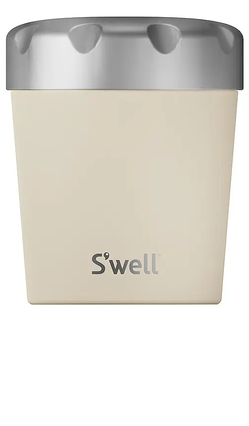 S'WELL Ice Cream Pint Cooler In Ivory - Vanilla