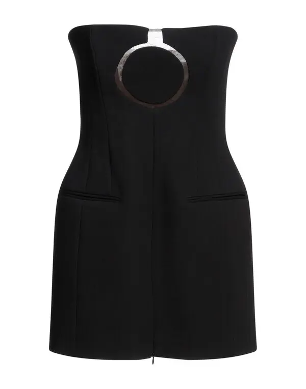 FERRAGAMO Mini Dress Size Virgin Wool, Polyamide