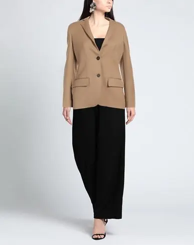 Agnona Single-breasted Blazer - Beige