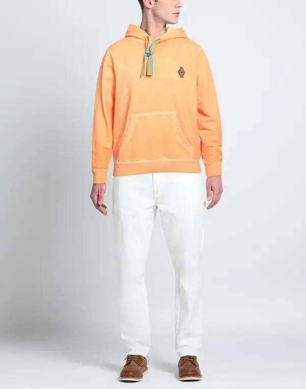 MARCELO BURLON COUNTY OF MILAN Cotton-blend Sweatshirt - Orange