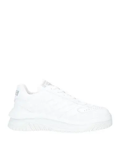 Versace Calfskin Sneakers - White