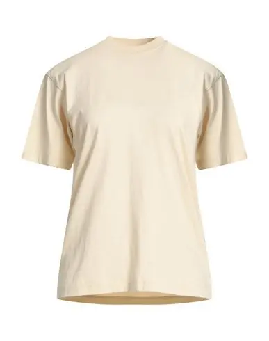 OFF-WHITE™ Basic Tee With Logo - Beige