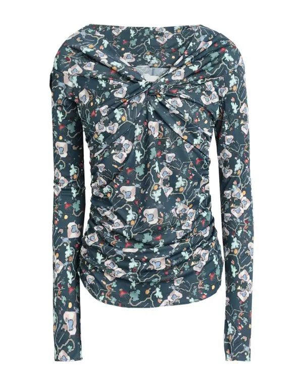 Isabel Marant Étoile Off-the-shoulder Floral Print Top