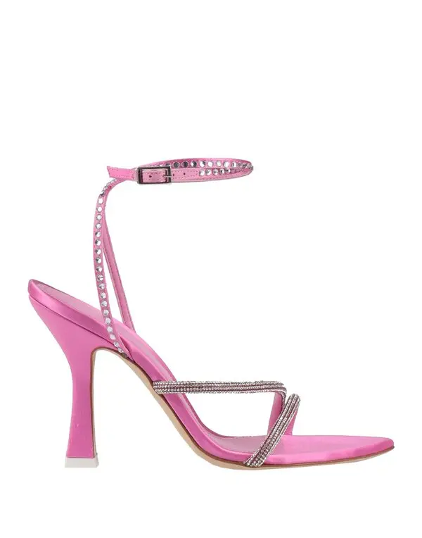 3JUIN Sandals With Embellishments - Pink