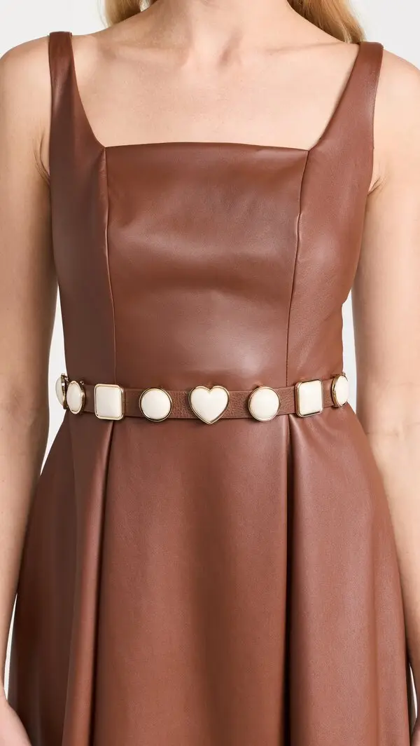 Lele Sadoughi Pearl Station Belt