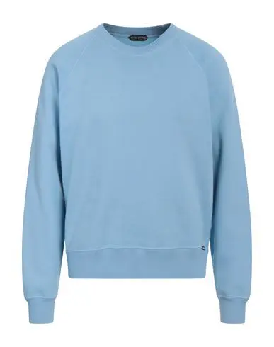 TOM FORD Sweatshirt In Pastel Cotton - Blue