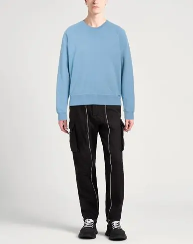 TOM FORD Sweatshirt In Pastel Cotton - Blue