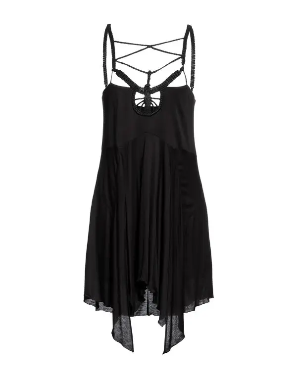 Isabel Marant Étoile Asymmetric Mini Dress - Black