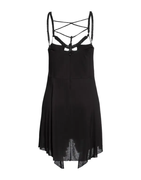 Isabel Marant Étoile Asymmetric Mini Dress - Black