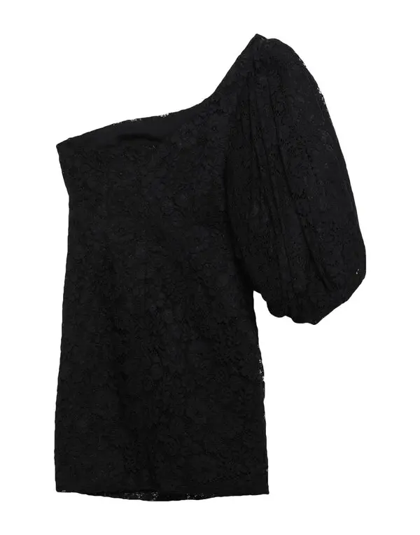 Pinko Mini One-shoulder Lace Dress