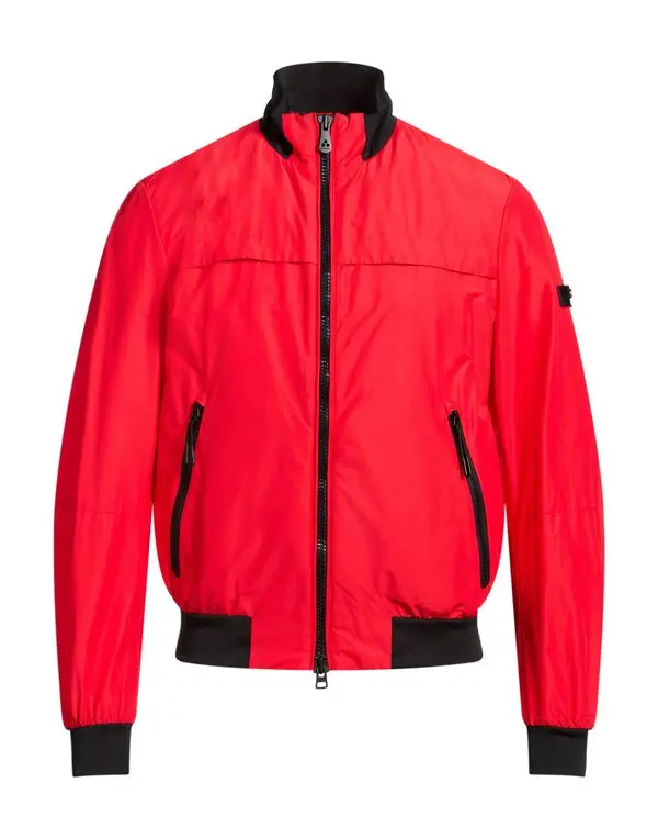 Peuterey Cotton-blend Bomber Jacket - Red