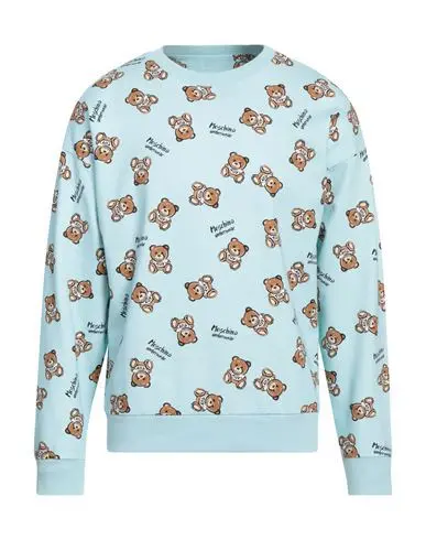 Moschino Cotton Elastane Sweatshirt - Blue
