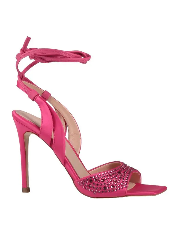 Liu Jo Textile Fibers Sandals - Fuchsia