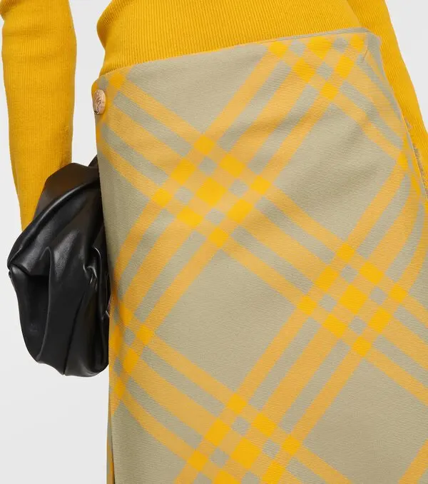 Burberry Check Wool-blend Kilt