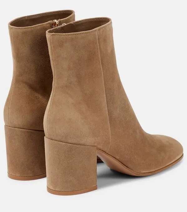 GIANVITO ROSSI Joelle Suede Ankle Boots