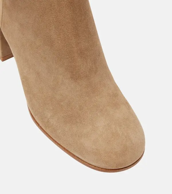 GIANVITO ROSSI Joelle Suede Ankle Boots