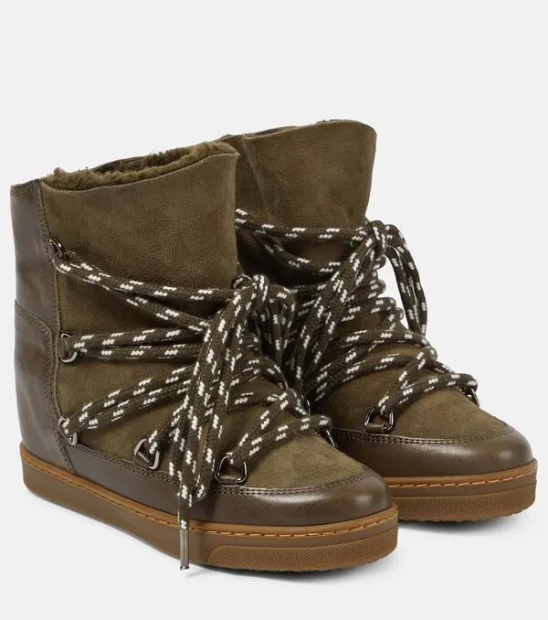 Isabel Marant Étoile Nowles Leather Sneakers