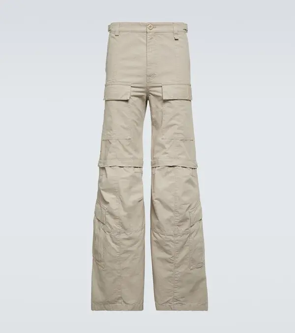 Balenciaga Hybrid Flared Cargo Pants
