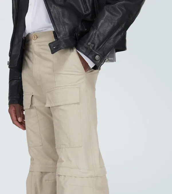 Balenciaga Hybrid Flared Cargo Pants
