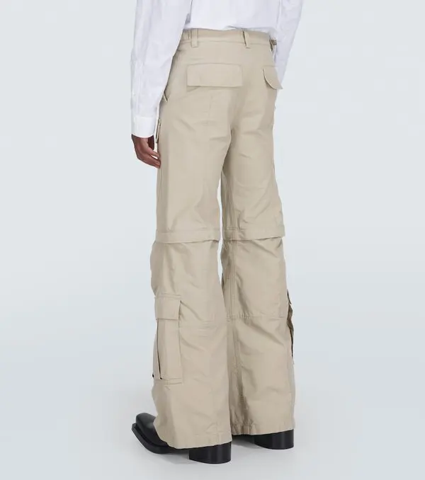 Balenciaga Hybrid Flared Cargo Pants