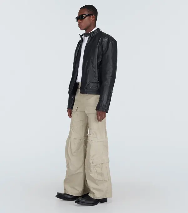 Balenciaga Hybrid Flared Cargo Pants