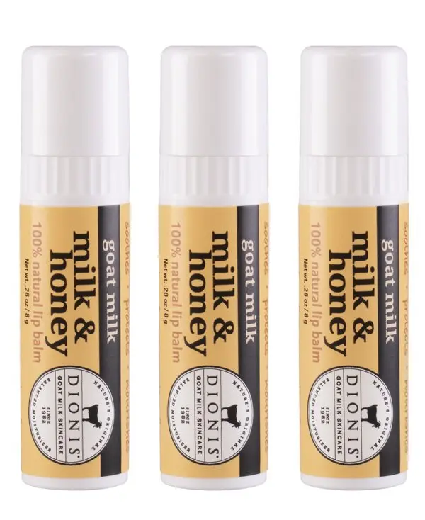 DIONIS GOAT MILK SKINCARE Milk Honey Lip Balm Set - No Color
