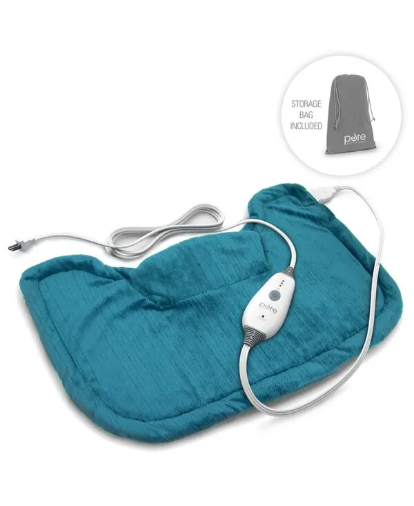 PURE ENRICHMENT Purerelief Neck & Shoulder Heating Pad - Blue