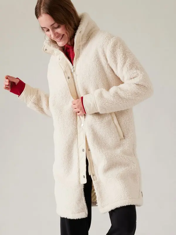 Athleta Cozy Day Hybrid Coat