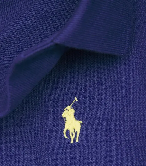 Polo Ralph Lauren Cotton Mesh Slim-fit Polo Shirt - Navy