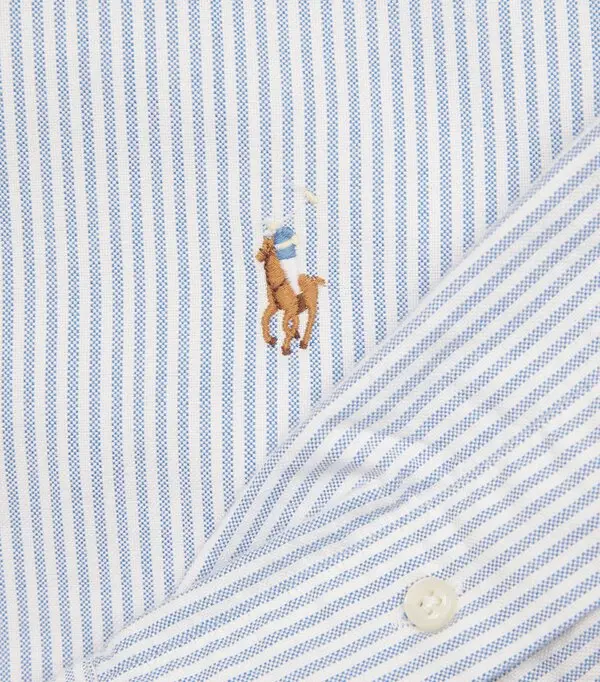 Polo Ralph Lauren Striped Oxford Shirt - Blue