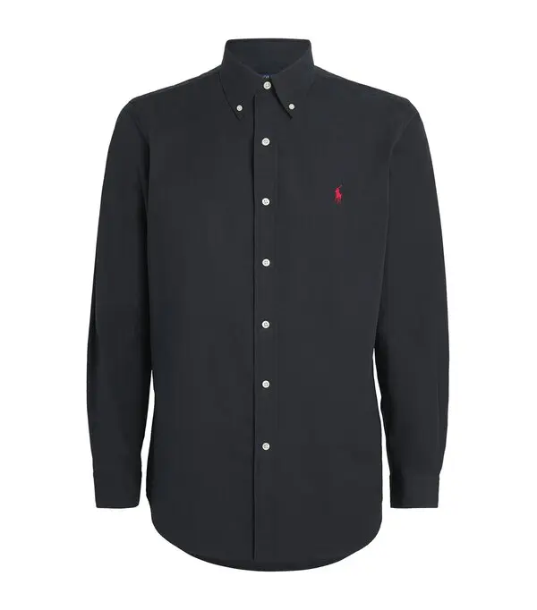 Polo Ralph Lauren Poplin Custom Fit Shirt - Black