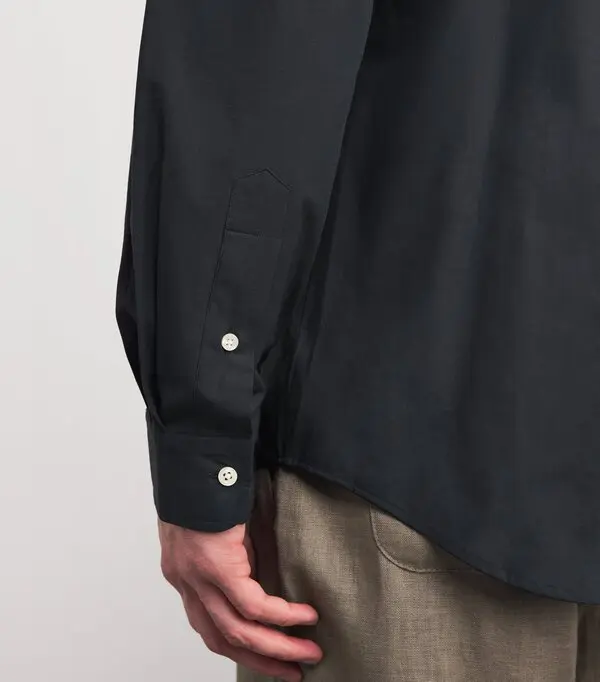 Polo Ralph Lauren Poplin Custom Fit Shirt - Black