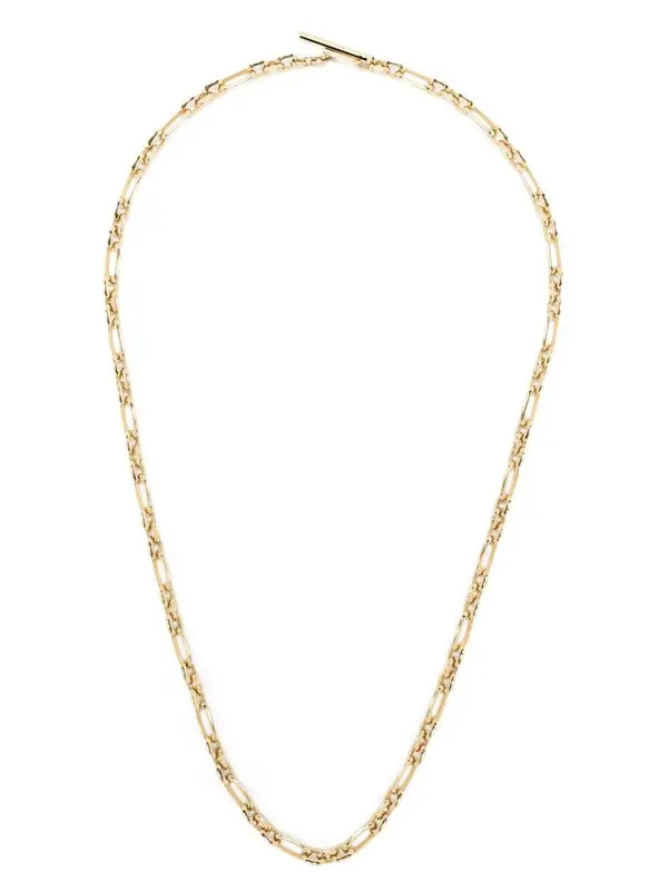 Lizzie Mandler 18kt Yellow Figaro-link Chain Necklace - Gold