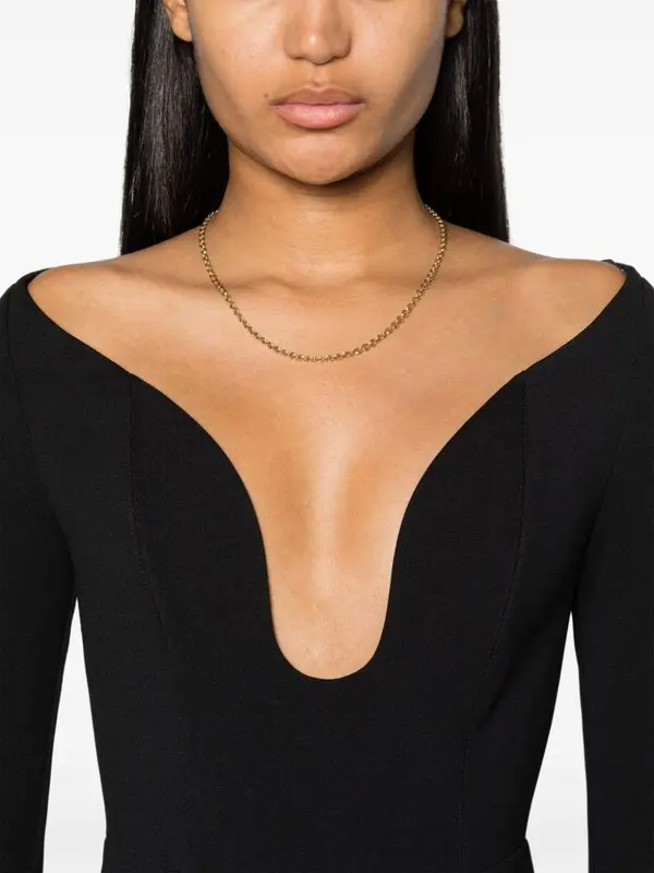 Lizzie Mandler 18kt Yellow Micro Chain Necklace