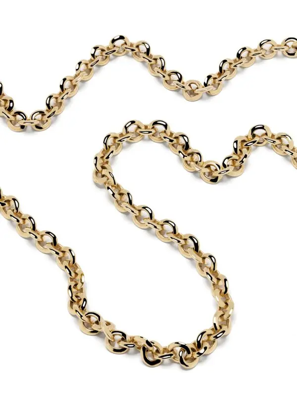 Lizzie Mandler 18kt Yellow Micro Chain Necklace