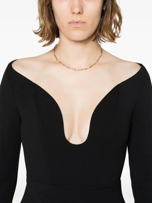 Lizzie Mandler 18kt Yellow Diamond Link Necklace