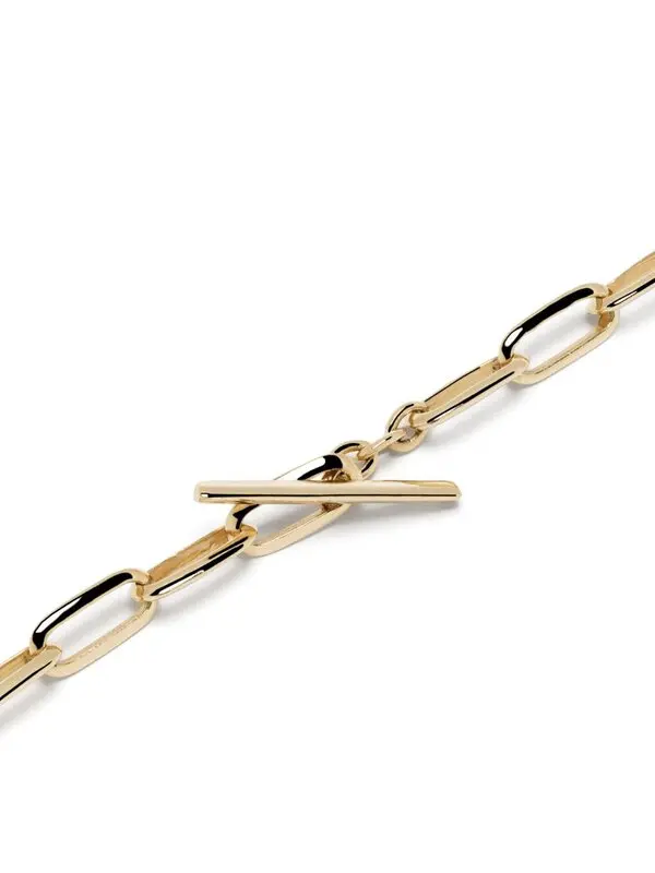 Lizzie Mandler 18kt Yellow Diamond Link Necklace