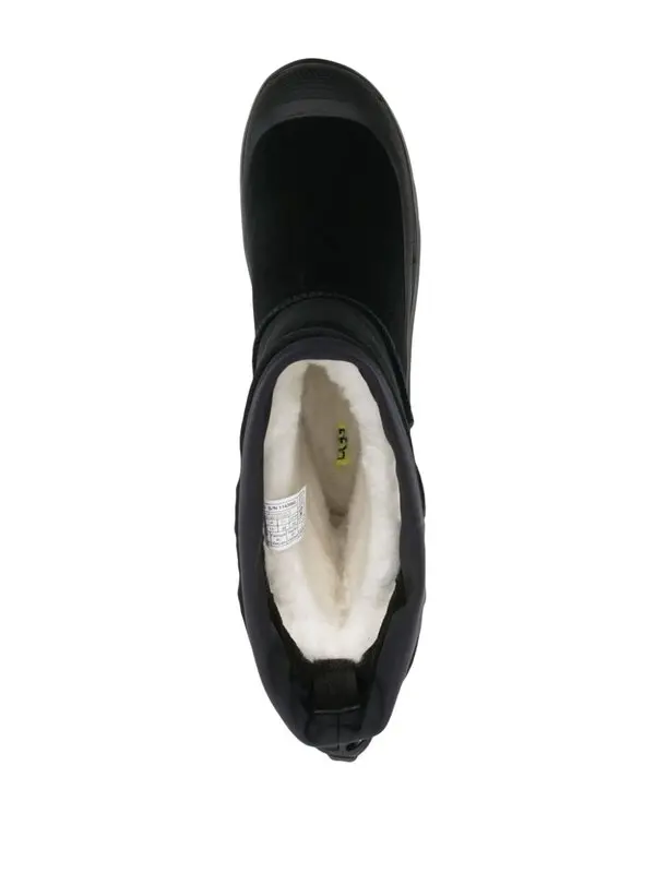UGG Classic Short Weather Hybrid Suede Boots - Black
