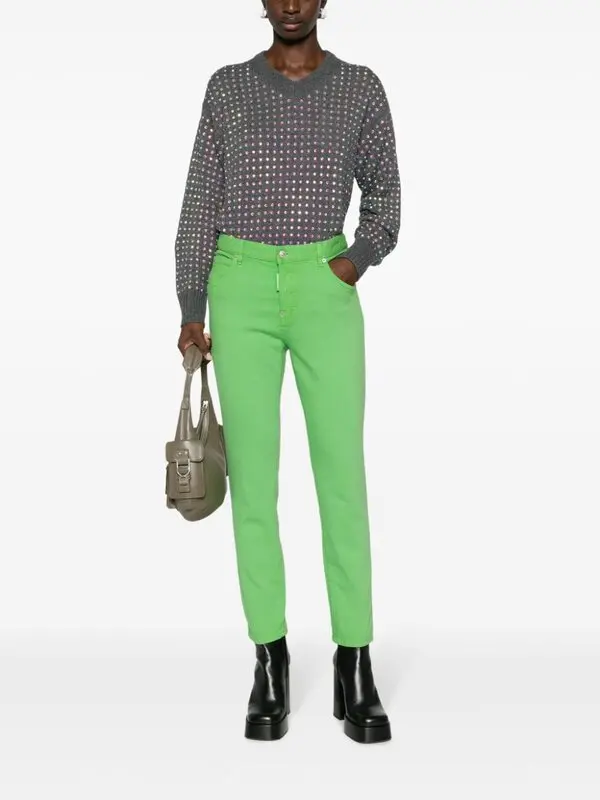 Dsquared2 Cropped Denim Jeans