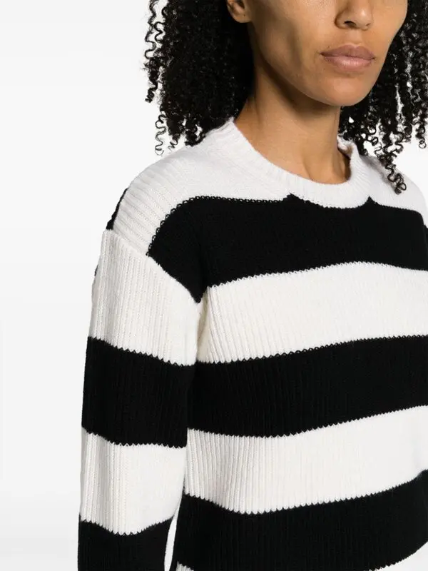 Valentino Garavani Striped Virgin Wool Jumper