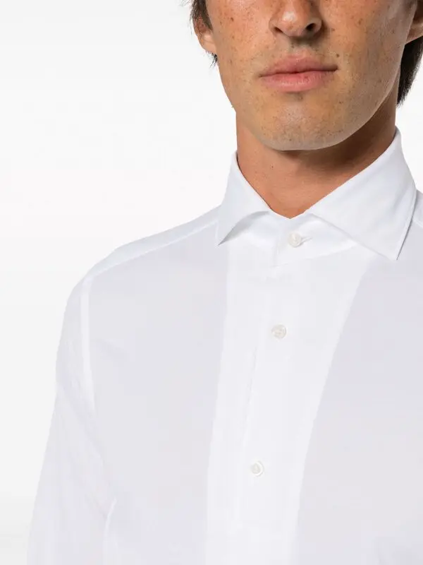 Boggi Milano Japanese Jersey Polo Shirt - White