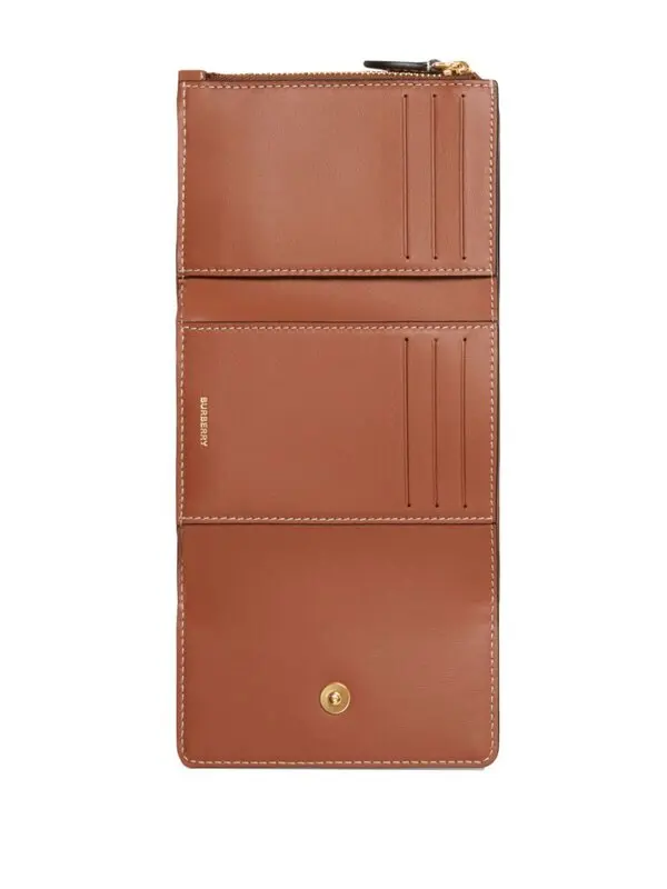 Burberry Small Vintage Check Leather Wallet