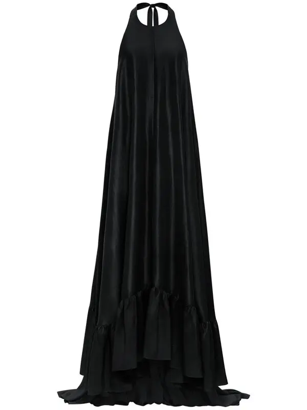 Azeeza Sadie Halterneck Gown - Black